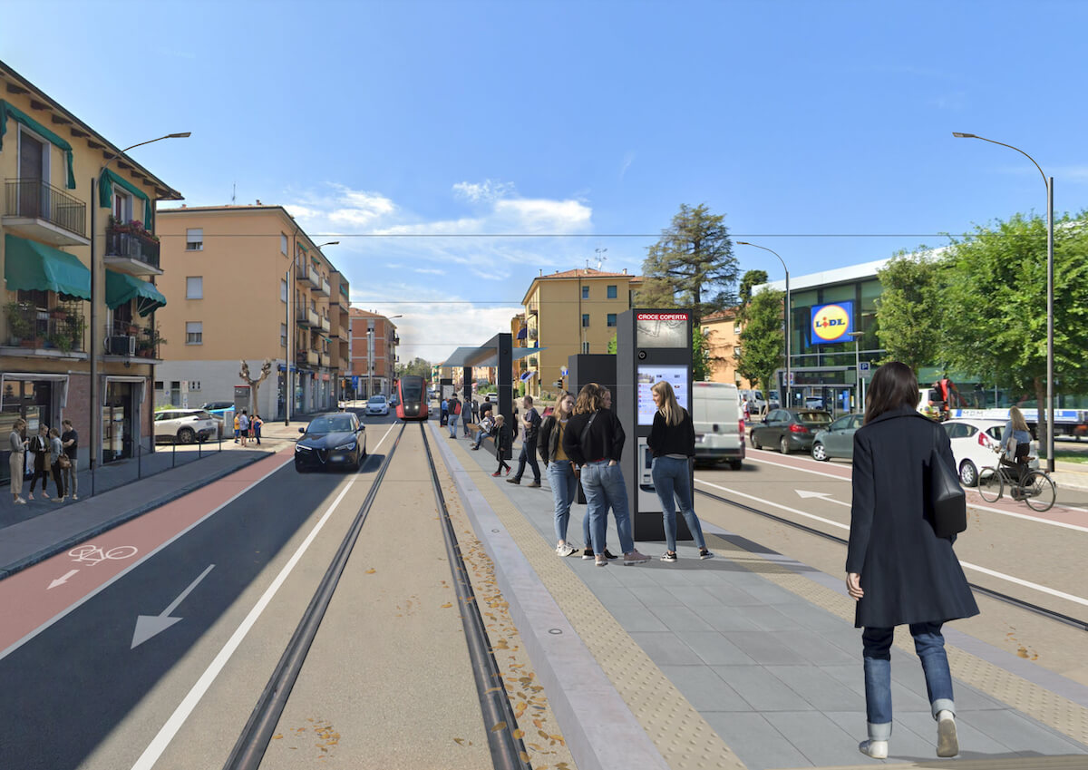 Navile: Croce Coperta - Tram Bologna