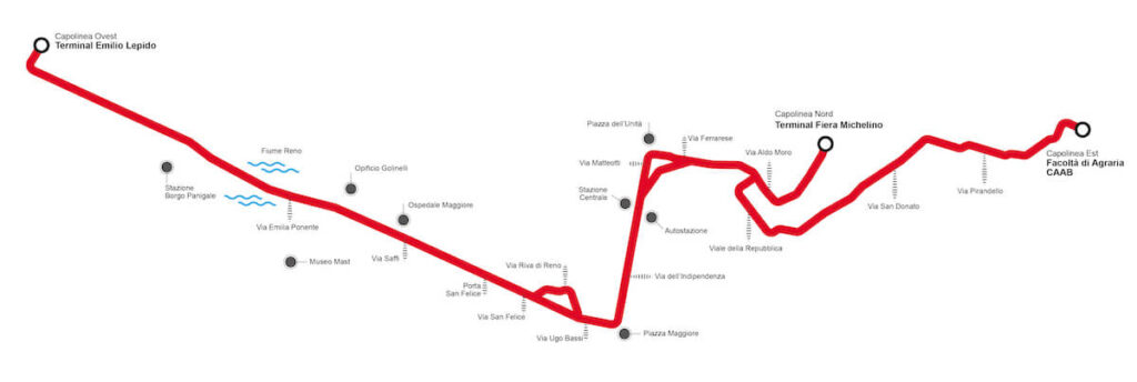 Linea Rossa - Tram Bologna