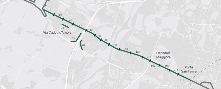 Borgo Panigale - Porta San Felice - Tram Bologna