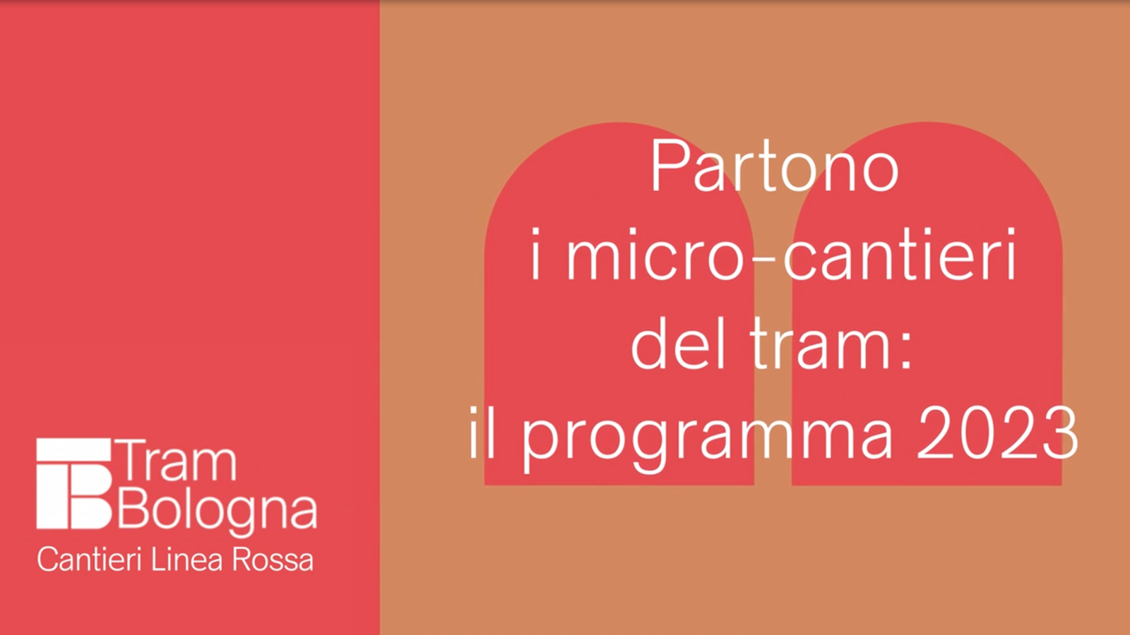 Cantieri Linea Rossa - Tram Bologna