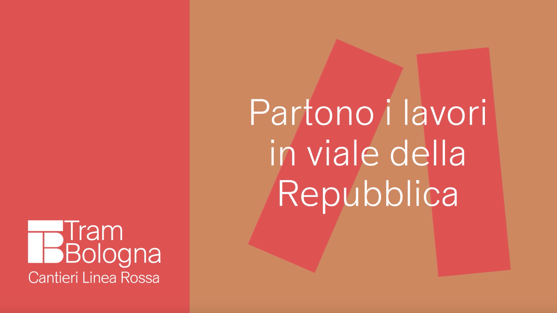 Cantieri Linea Rossa - Tram Bologna