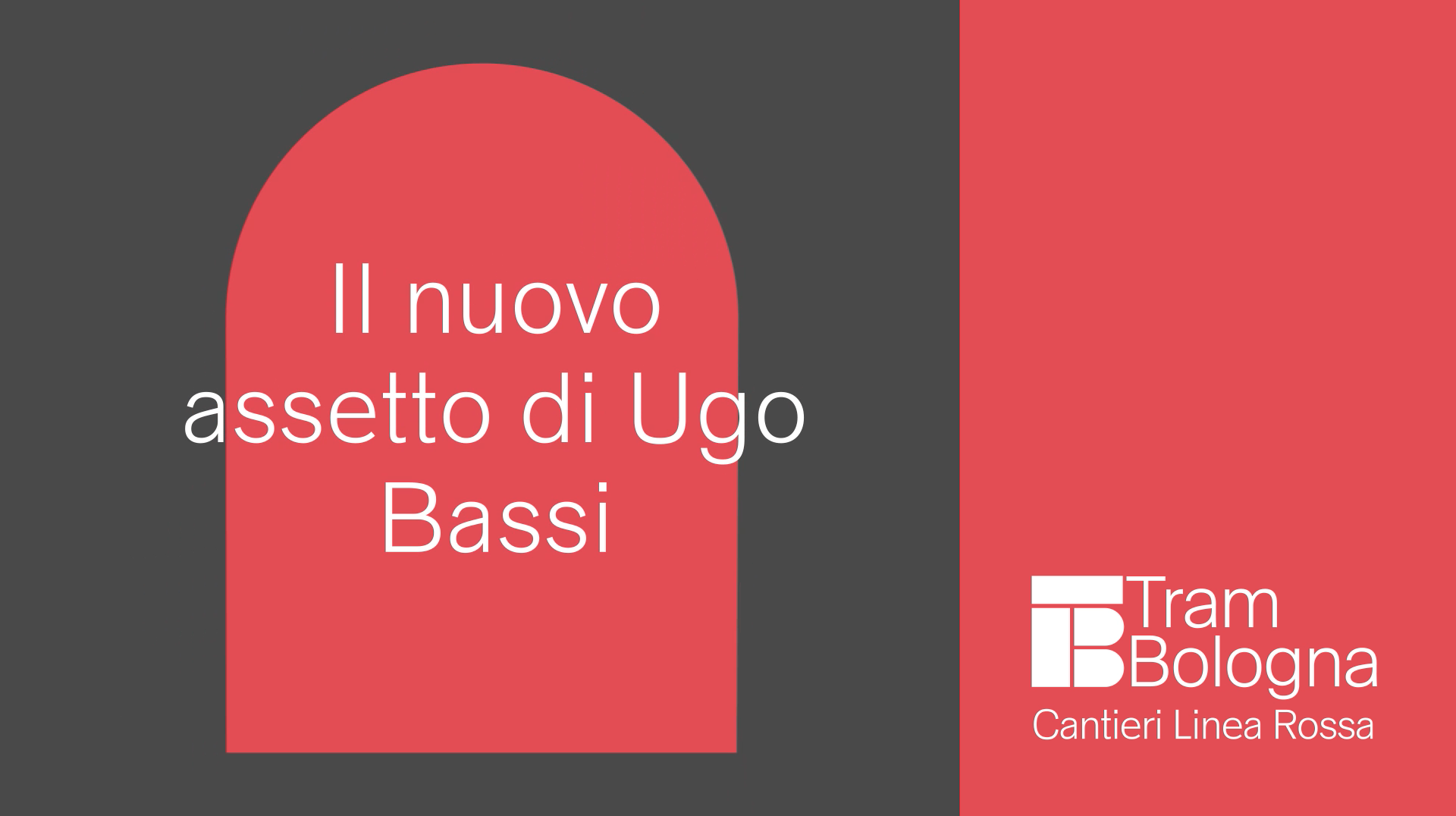 Il nuovo assetto di Ugo Bassi - Tram Bologna